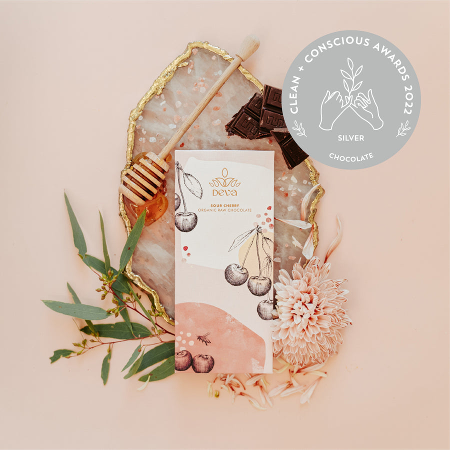 Organic Raw chocolate Australia sweetened only with bush honey!